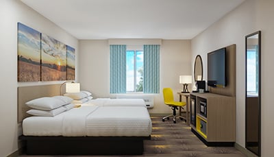 AmericInn Landing Page Renders, Projects, Literature, Install - Artone